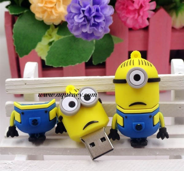 Cute design Cartoon minion usb flash drive for Despicable Me USB
